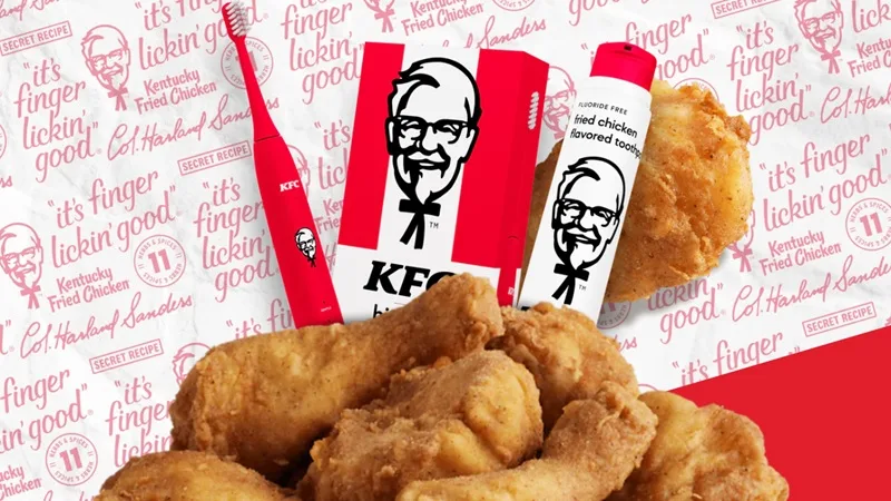 KFC Toothpaste Is Real: Inspired By The 11 Herbs & Spices